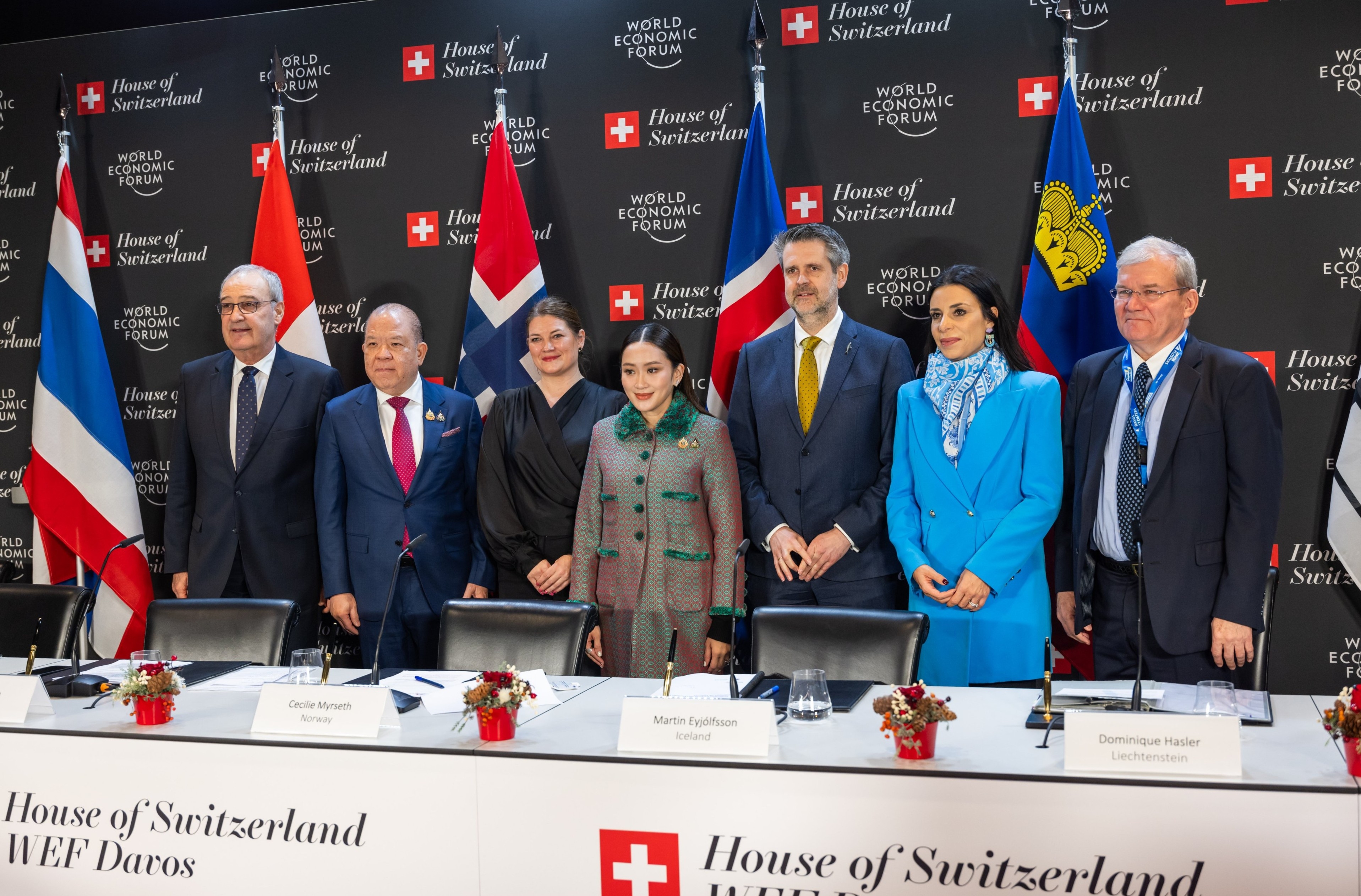 Thailand Signs Historic FTA with EFTA at World Economic Forum in Davos | US ABC